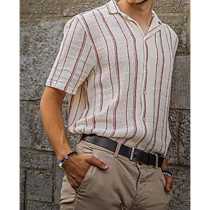 BOMAIL 10Pcs Tree of Life Healing Crystals Bracelet - 7 Chakra Semi Precious Stones Beaded Bracelets Yoga Stress Relief Reiki Stretch Bracelets for Women Men