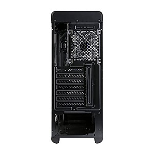 Zalman i3 Edge ATX Mid Tower Computer Case Gaming PC Case, Includes 4X 120mm White LED Fans, Acrylic Side Window, High Airflow Mesh Panel, USB 3.0,Black