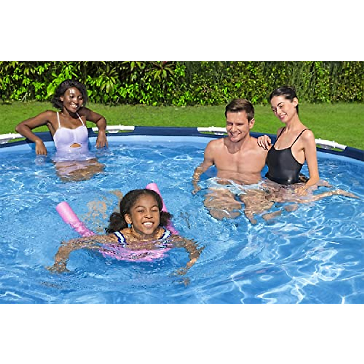 Bestway Steel Pro 12' x 30" Round Above Ground Pool Set | Includes 330gal Filter Pump
