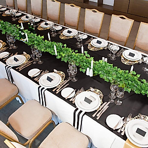 118 FT Artificial Ivy Garland, Fake Ivy Leaves Fake Leaf Plants Vine Hanging Garland Ivy Foliage Leaves for Wedding Party Kitchen Office Outdoor Greenery Wall Décor, Style 3