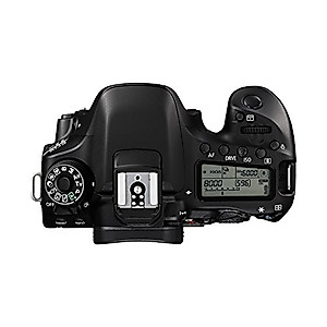Canon EOS 80D Digital SLR Camera Body (Black) (Renewed)