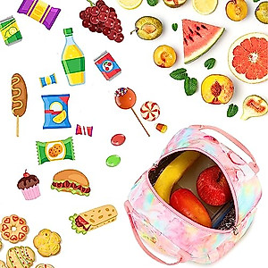 CAMTOP School Backpacks for Teen Girls Lightweight Elementary Middle Backpack Bookbags Set Medium(17 Inch,Tie Dye)