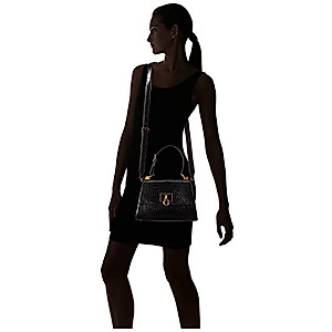 GUESS Stephi Top-Handle Flap Bag