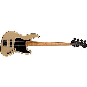 Squier Contemporary Jazz Bass, Shoreline Gold, Roasted Maple Fingerboard