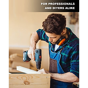 AKCIAON Carbide Burr Set 20PC Rotary Grinder Burr Bits,1/8" Shank Die Grinder Bits,Professional Tungsten Double Cutting Burrs Compatible with Dremel Carbide Bits for Metal Carving Grinding Engraving…