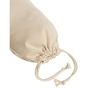 UBICON 8 x 14 Inches Medium Size Flat Bottom Heavy Duty Coin Bags with Draw Strings - Pack of 5 (MEFBDS5)