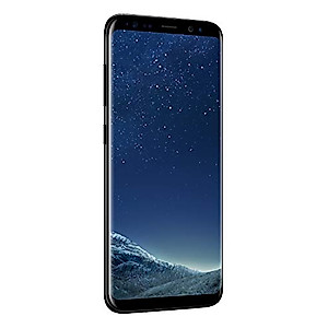Samsung Galaxy S8 G950FD 64GB Midnight Black, Dual Sim, 5.8 inches, 4GB Ram, GSM Unlocked International Model, No Warranty