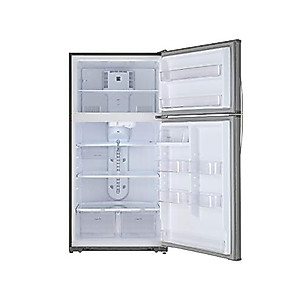 Kenmore Top-Freezer Refrigerator with LED Lighting and 20.8 Cubic Ft. Total Capacity, Stainless Steel