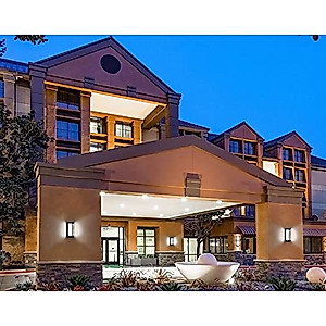 Phenas 10W LED Wall Sconce Light Outdoor Waterproof LED Wall Light Exterior LED Wall Lamp Black for Patio Porch Garden Courtyard Villa Terrace Hallway Stairs Balcony, Cool White