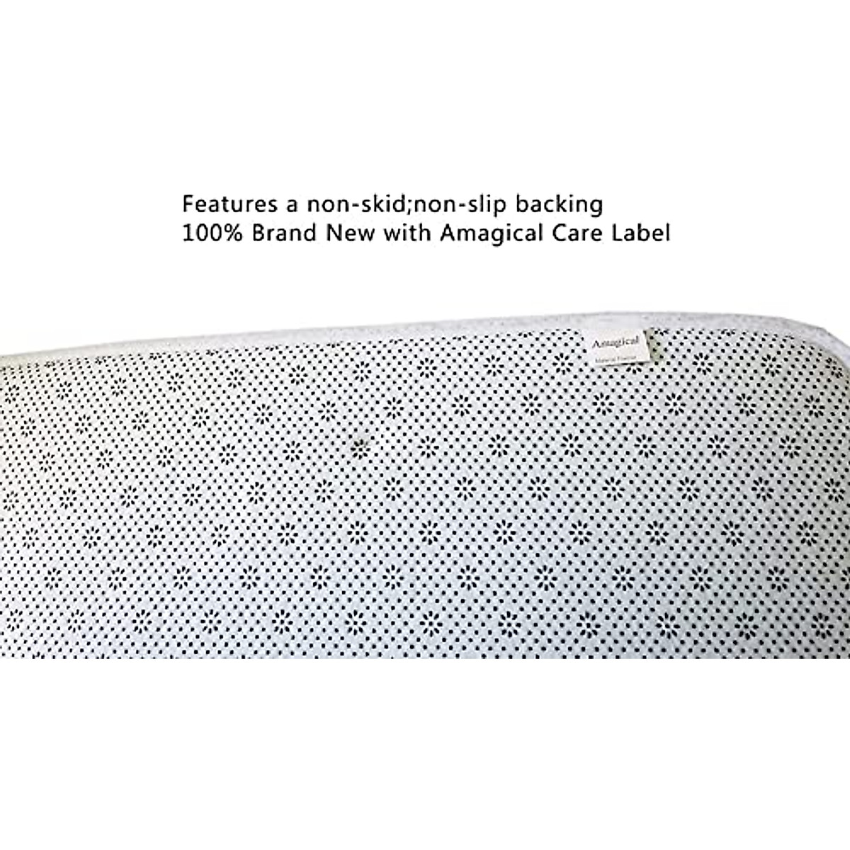 Amagical Blue Starfish Seashell Conch 3 Piece Shower Curtain Bathroom Mat Set Wishing Bottle Love Stone Design Bath Mat + Contour Mat + Shower Curtain + 12 Hooks