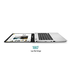 ASUS Chromebook C424M 14-inch FHD (1920 x 1080) Laptop - Intel Celeron N4020 CPU - 4GB RAM - 64GB eMMC Storage - WiFi 5 (802.11ac) - Bluetooth 5.0 - Chromebook OS