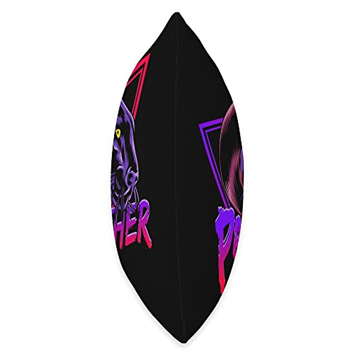 Bahaa's Tee Stay Away Cool Wild Black Tiger Illustration Graphic Designs Throw Pillow, 16x16, Multicolor