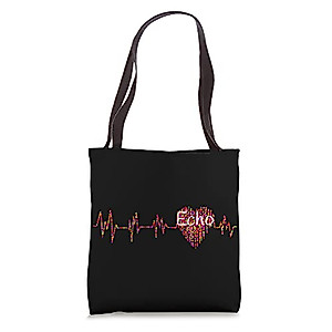 Echo Tech EchocardioRDCS Cardiac Sonographer Tote Bag