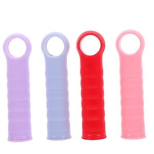SOESFOUFU 4pcs Mop Rod Sleeve Dustpan Handle Grip Replacement Dustpan Handle End Cap Clothesline Stick Replacement End Cap Commercial Broom Handles Clothesline Pole Handle End Cap Plastic