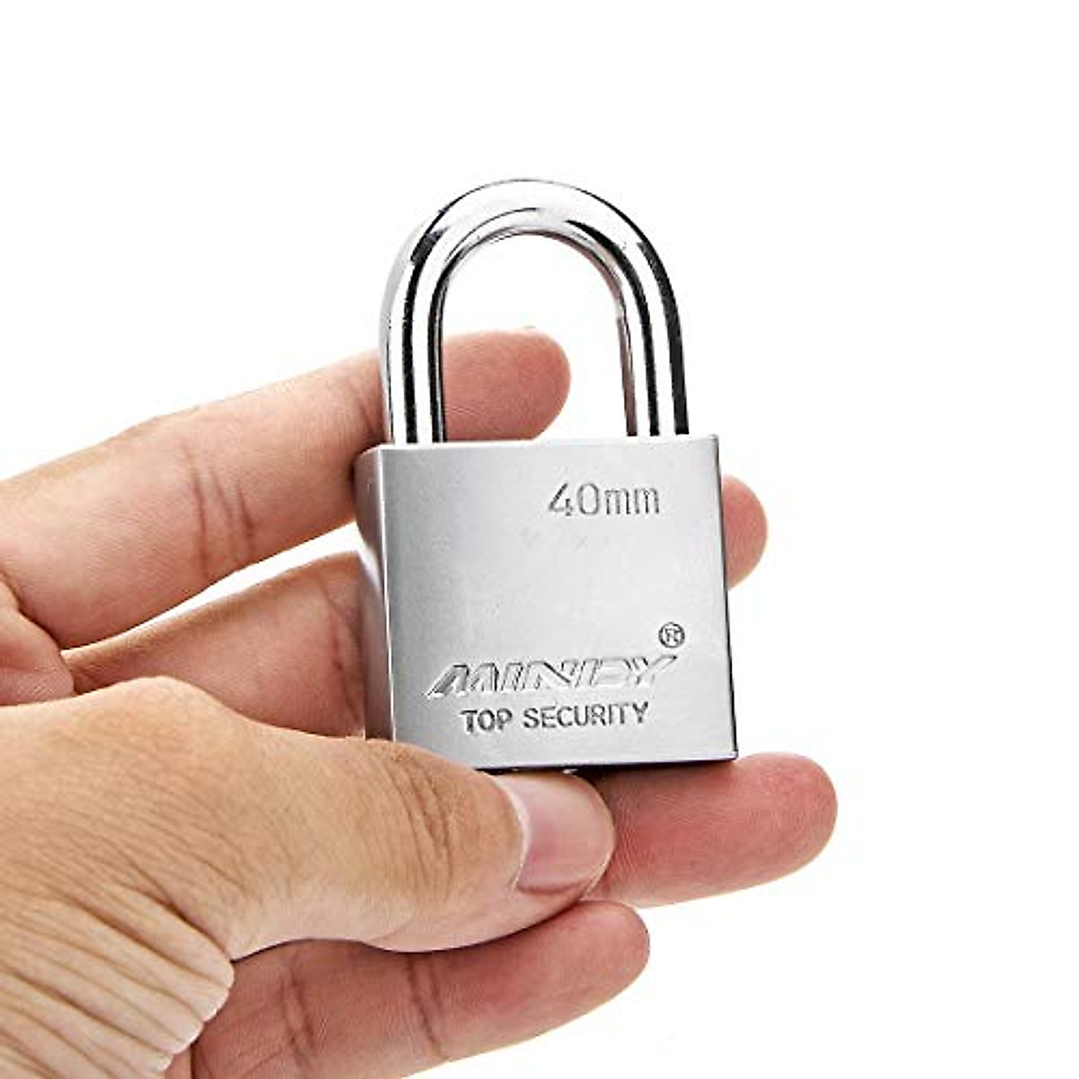 40mm Heavy Duty Lock Warehouse Waterproof Keyed Padlock High Security Padlock with 4 Keys