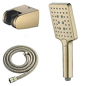HAUSELIEBE Handheld Shower, Wall Mount Bathroom Handheld Showerheads ABS Hand Held Shower Head Combo with Hose