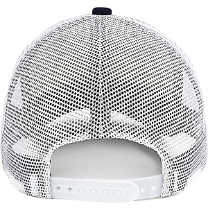 Boston Hat Red Men Women Embroidered Mesh Trucker Hat Adjustable Snapback Baseball Cap Youth Golf Hats Blue Apparel Gifts