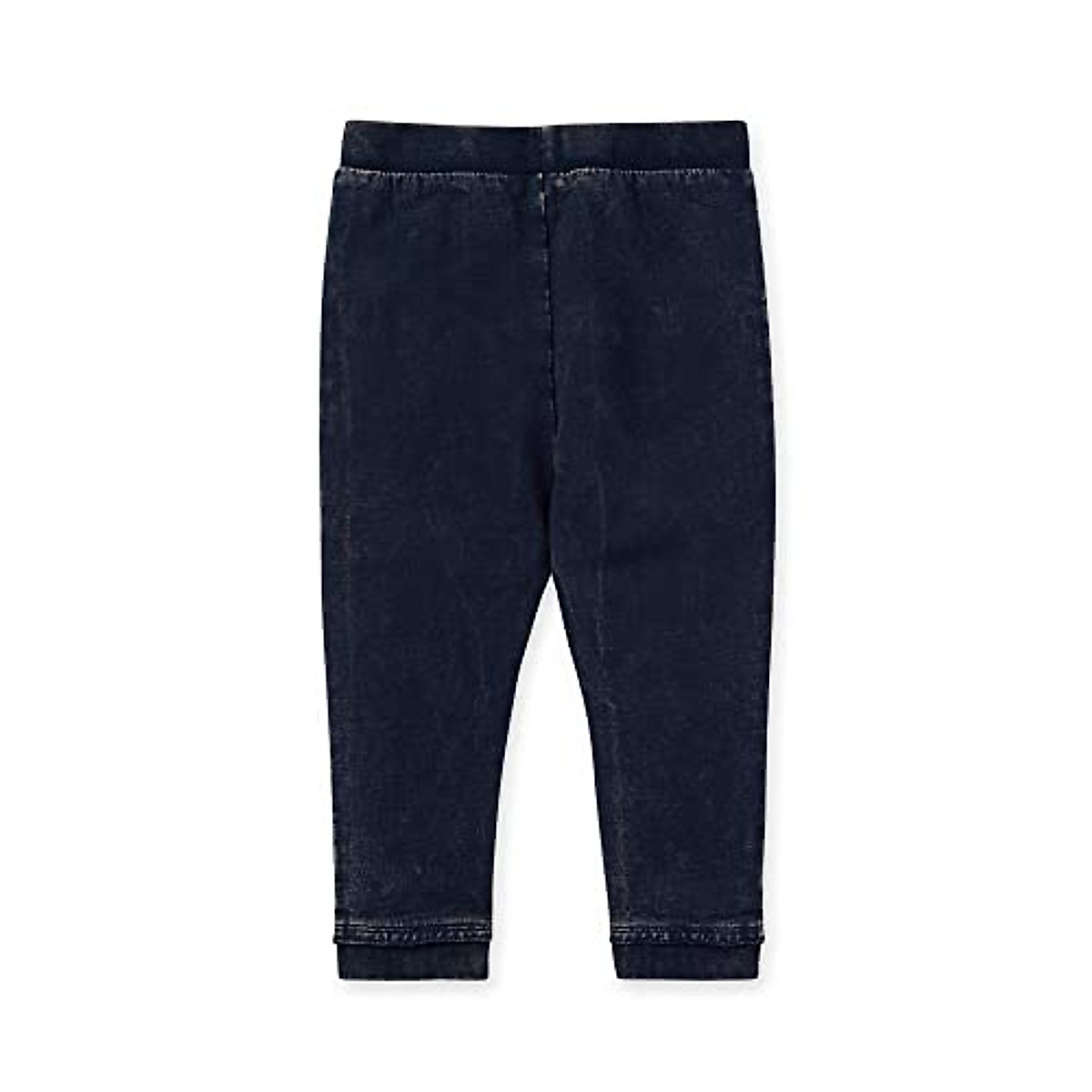 Burt's Bees Baby Knit Jogger Pants, Baby Sweatpants, 100% Organic Cotton Infant Bottoms, Midnight Acid Wash, 3T