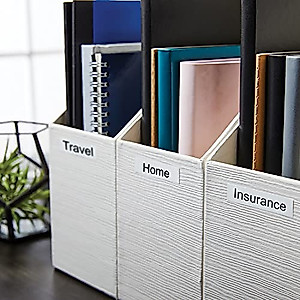 DYMO D1 High-Performance Flexible Nylon Labels | Authentic | 12mm x 5.5m Roll | Black Print on White | Self-Adhesive Labels for LabelManager Label Makers