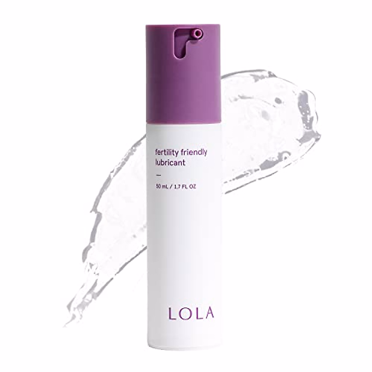 LOLA Fertility Friendly Lubricant - Water Based Lubricant for Fertility Support, Intimate Natural Lube, Fertility Lube for Women
