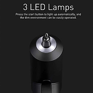 Xiaomi Mi Cordless Screwdriver 3.6V, 2000mAh Rechargable Battery. Patented One-piece body with USB-C charging port. High 5-N.m Torque Cordless Portable Screwdriver with 12 pieces of S2 Steel Bits