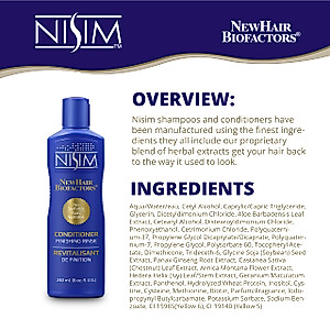 NISIM - Finishing Rinse Conditioner, 8 oz