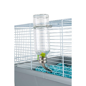 Lixit Chew Proof Flat Sided Water Bottles for Rabbits, Ferrets, Rats, Birds, Hamsters, Guinea Pigs, Chinchillas Gerbils and Other Small Animals (6oz)