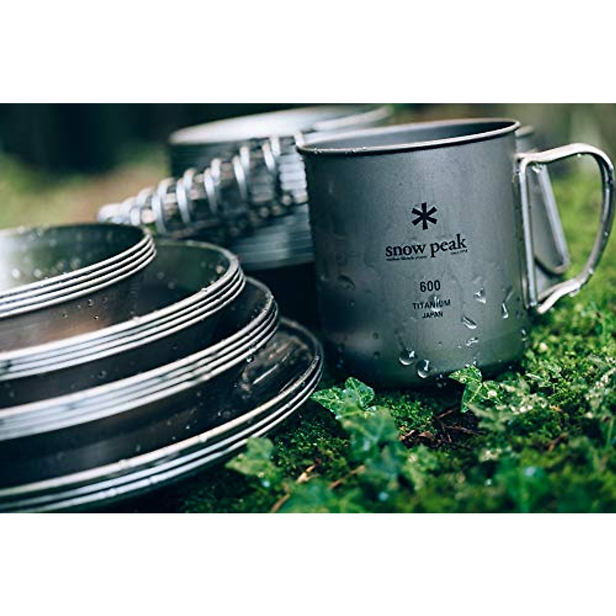 Snow Peak Titanium Single Wall Cup 600