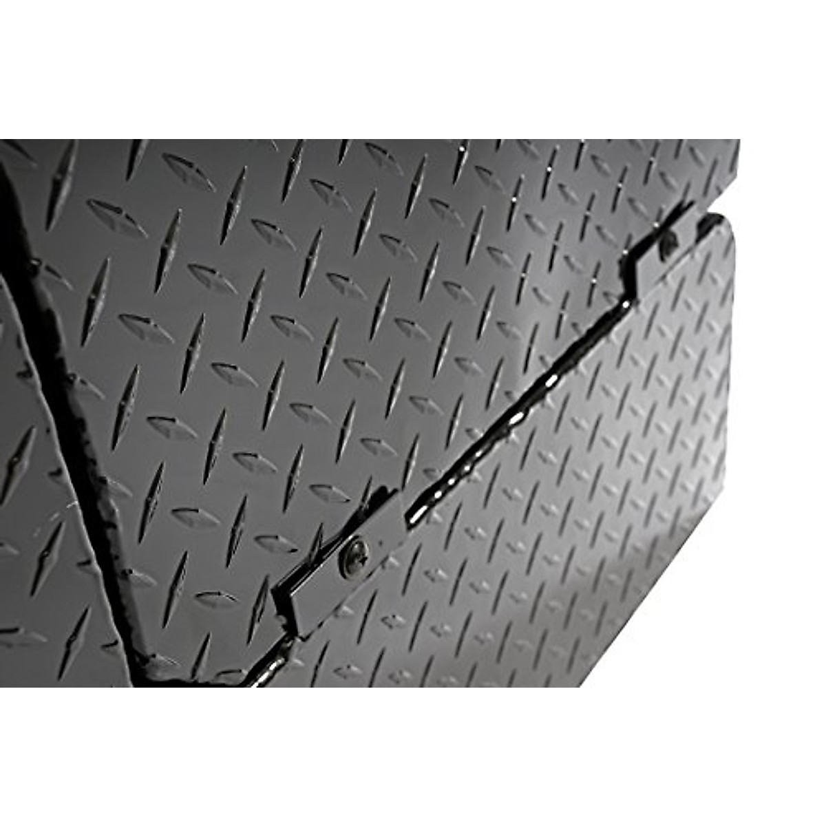 Dee Zee DZ91742XB (92 gallon) Auxiliary Diesel Combo Transfer Tank & Tool Box - Black Aluminum