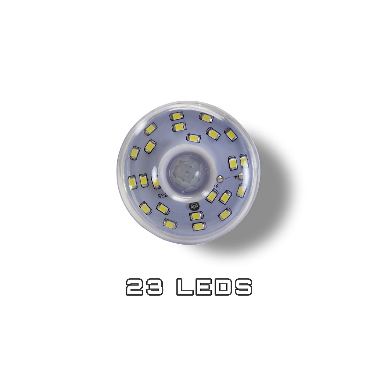 ShopN5 LED Motion-Activated Directional Rotating Flexible Sensor Dusk to Dawn Night Light AC Outlet Plug-in Wall Stair Lamp Indoor 360° Bedroom Hallway Stairway Garage Basement Corridor