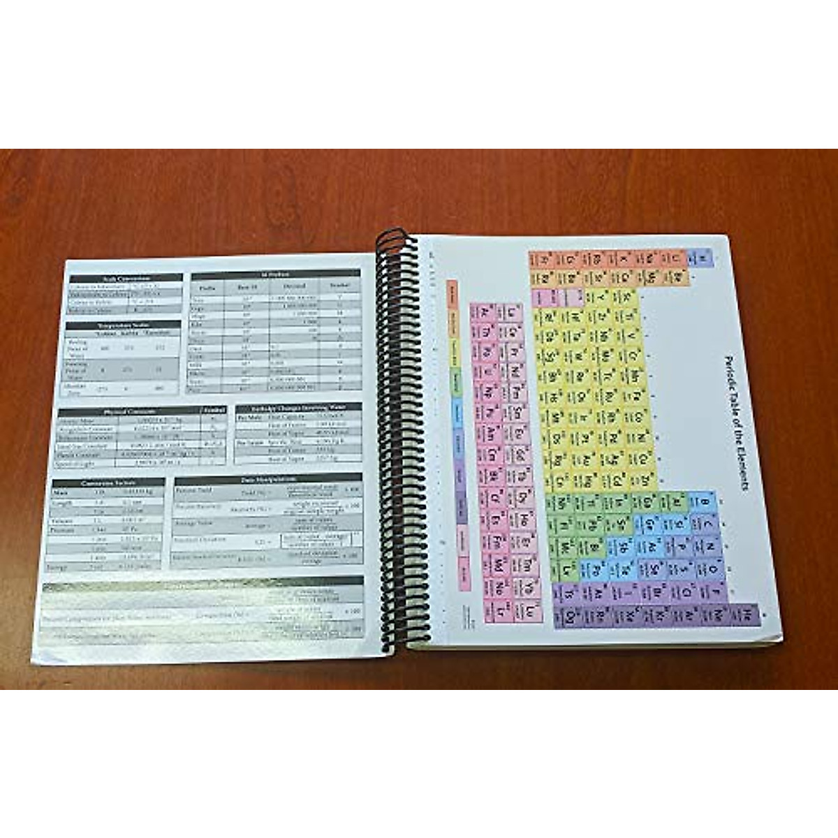 Student Lab Notebook (100 duplicate page sets): grid-based carbonless sheets with smooth coil spiral binding