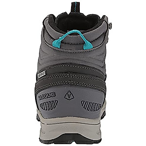 Vasque Kids Breeze Waterproof Hiking Boot, Magnet/Baltic, 13 Medium