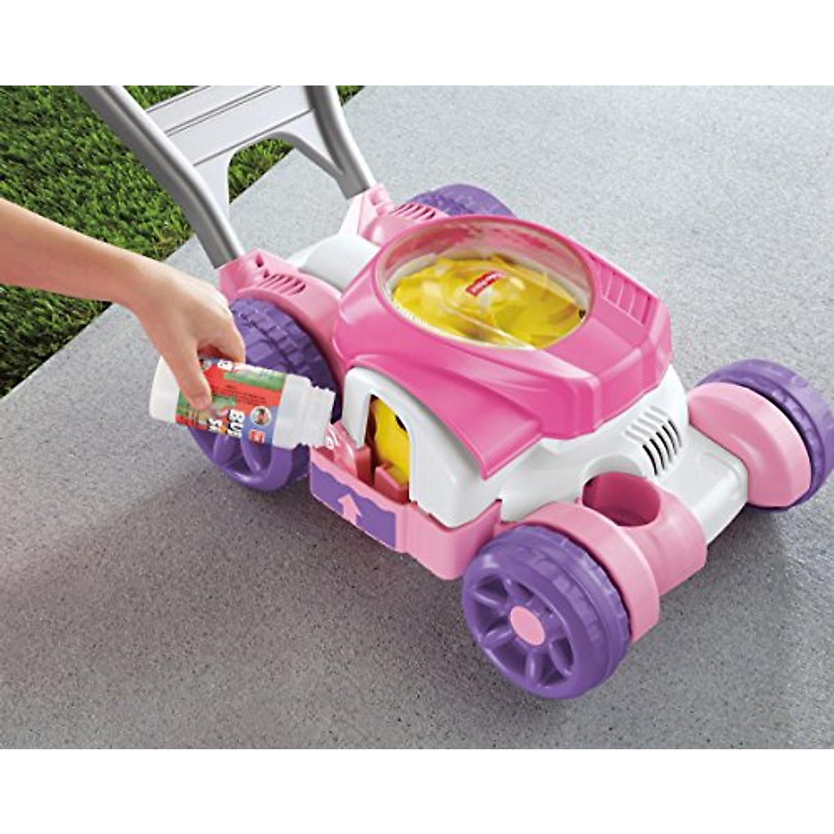 Fisher-Price Bubble Mower, Pink