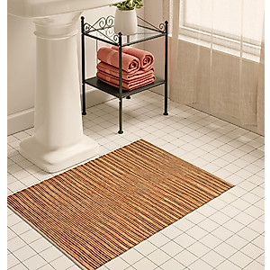 OJIA Indoor Door Mat 2'x3' Small Door Rugs for Entryway Washable Farmhouse Fall Bathroom Rug Kitchen Rug, Cotton Woven Entry Rug Front Door Mats Entrance Rustic Throw Rugs for Doorway Bedroom