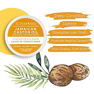 Sunaroma Jamaican Castor Oil Leave In Conditioner