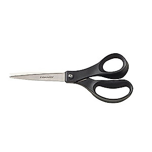 Fiskars Crafts Recycled Adult Scissors, Black