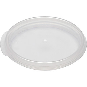 Cambro Camwear Seal Cover for 1 Quart Camwear Round Food Storage Containers, Clear
