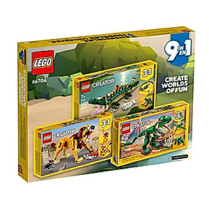 LEGO 9 in 1 Creator Animals Bundle, 852 pieces