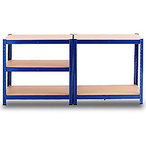 Tangkula Metal Storage Shelves, 60inches Heavy Duty Frame Organizer, 5-Tier Garage Shelf, Multi-Use Storage Shelving Unit, Storage Rack with Adjustable Shelves (30" L×12" W×60" H) (1)