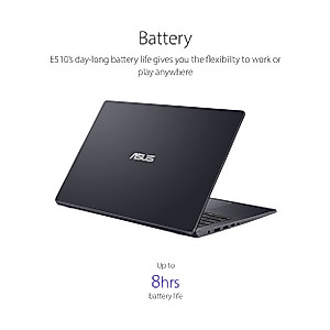ASUS 2023 Newest Vivobook Laptop, 15.6” FHD Display, Intel Quad-Core Processor, 4GB RAM, 64GB eMMC + 256GB SD Card, Ultra Thin, Wi-Fi, Long Battery Life, Windows 11 Home in S Mode, Star Black