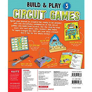 Circuit Games: Maker Lab (Klutz STEM Kit)