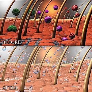 Luseta Apple Cider Vinegar Shampoo and Conditioner for Hair Loss,Clarifying, Dandruff - Sulfate Free, for Damaged and Oily Hair Types, Men and Women - 2 x 16.9oz