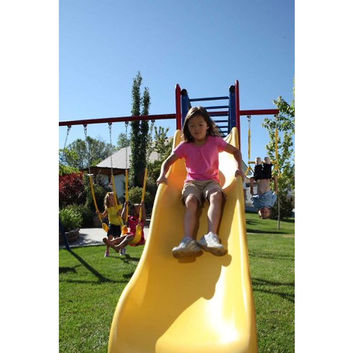 Lifetime Monkey Bar Adventure Swing Set, Primary Colors