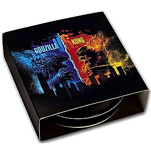 2021 DE Modern Commemorative PowerCoin Godzilla 1 Oz Silver Coin 2$ Niue 2021 1 Oz Proof