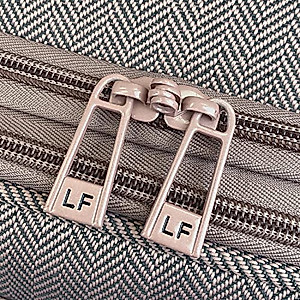 LONDON FOG Yorkshire 4 Piece Set, Rose Charcoal