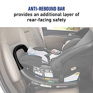 Graco SnugRide SnugFit 35 DLX Infant Car Seat, Eliza