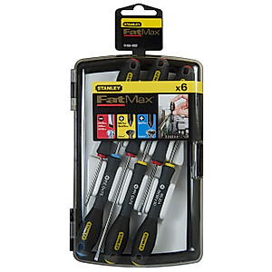 Stanley 0-65-492 Instrument set (6 piece), Black/Yellow