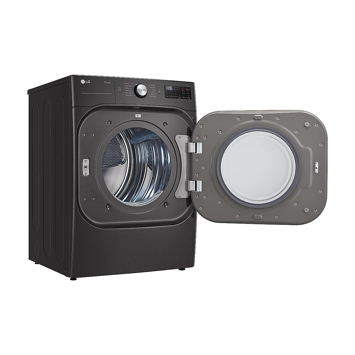 9.0 cu. ft. Mega Capacity Smart wi-fi Enabled Front Load Electric Dryer with TurboSteam™ and Built-In Intelligence