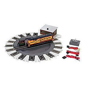 Bachmann Trains - DCC-Equipped Motorized Electric Turntable - HO Scale Medium