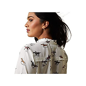 Ariat Female Clarion Blouse Fresh Print Small